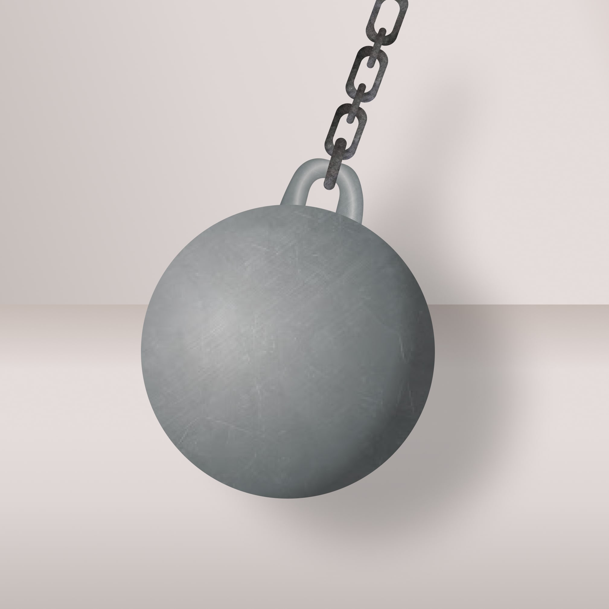 Buy a 3D iron ball asset for developing shooting games