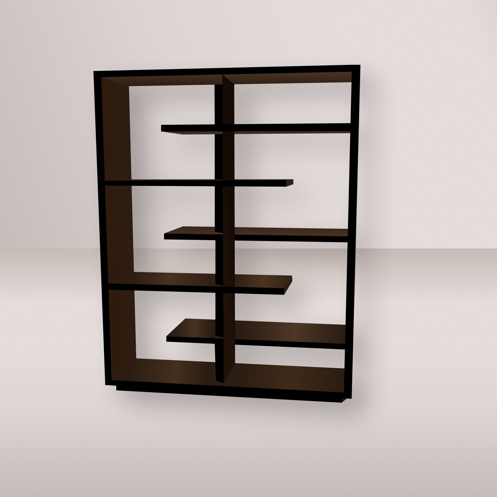 Buy a realistic bookshelf asset at the lowest price for games and designs