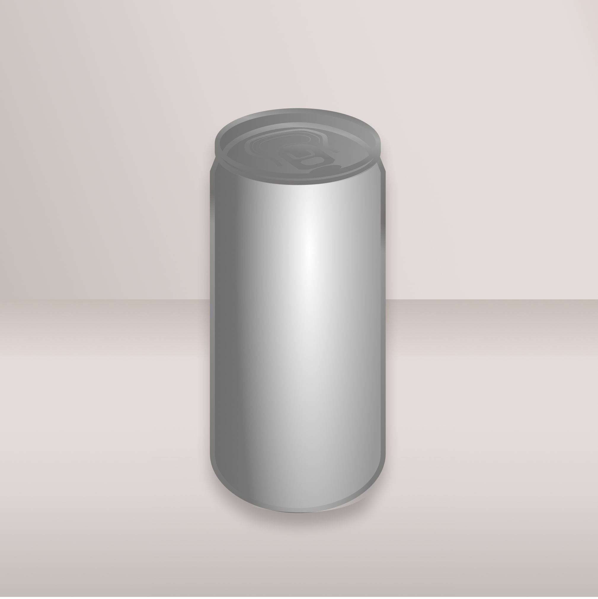 Make a company logo look more realistic on a 3D can asset
