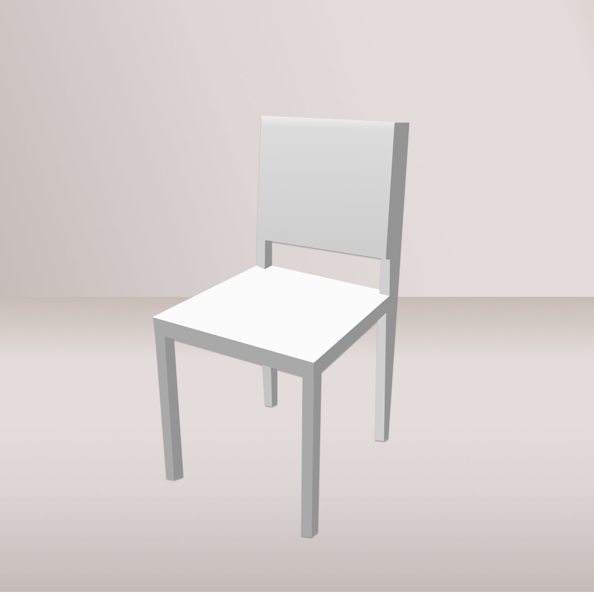 Buy an inexpensive chair and use it for all interior designs
